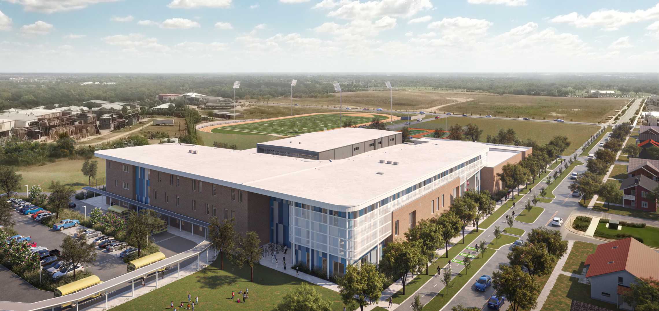 First look: New middle school design unveiled | Urbanize Austin