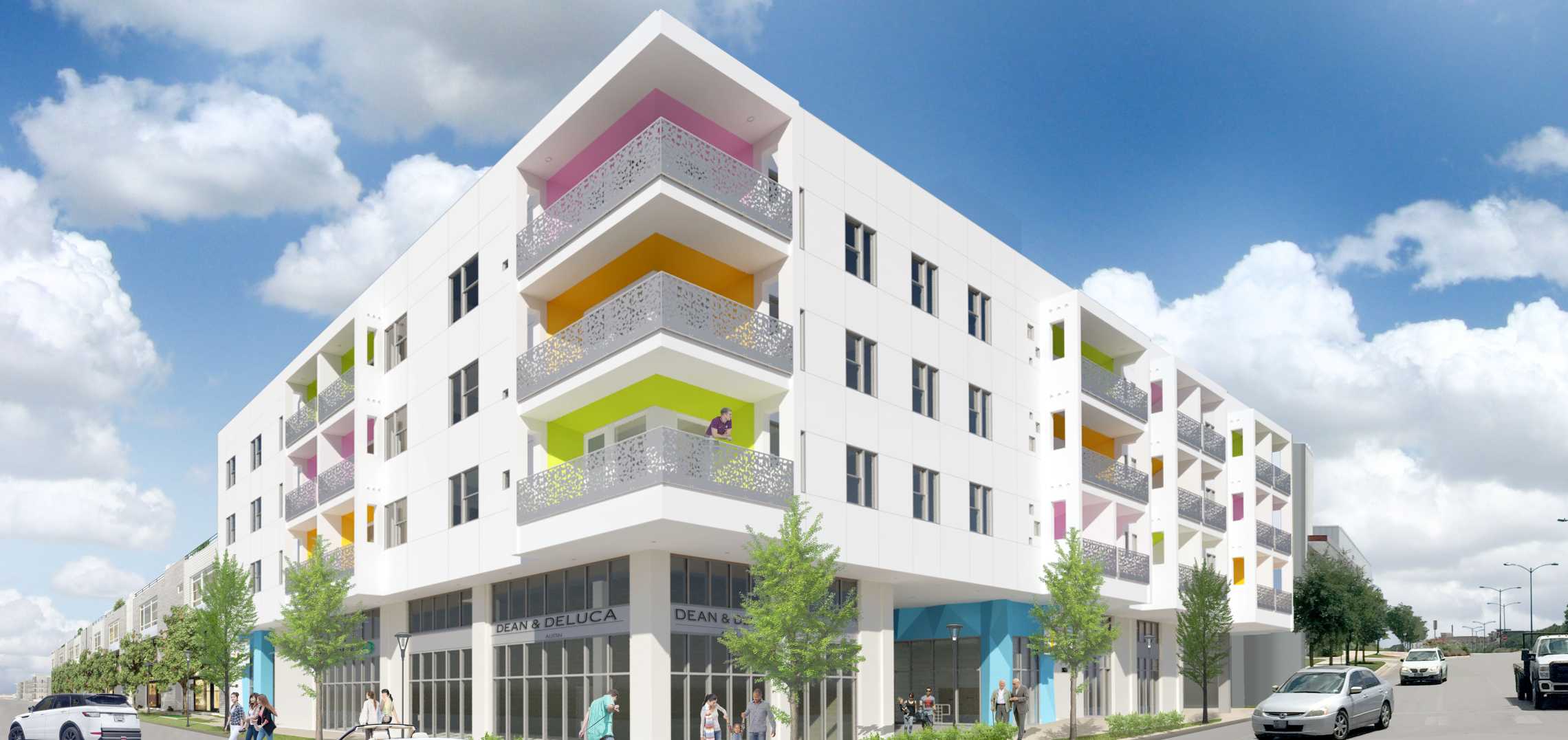 Colorful new mixed-use development headed to Mueller | Urbanize Austin