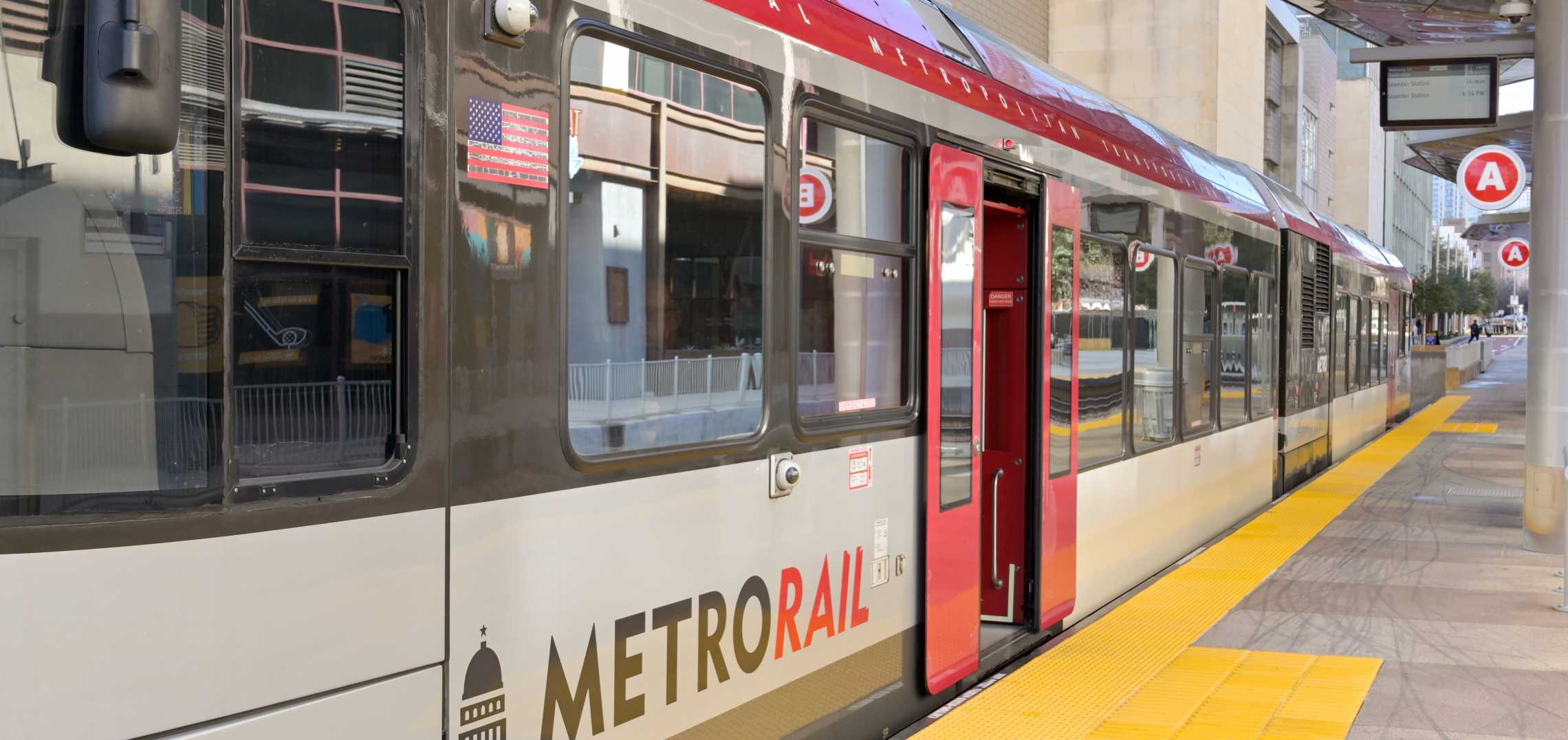 Q2 Stadium rail stop ready for Austin FC kickoff | Urbanize Austin