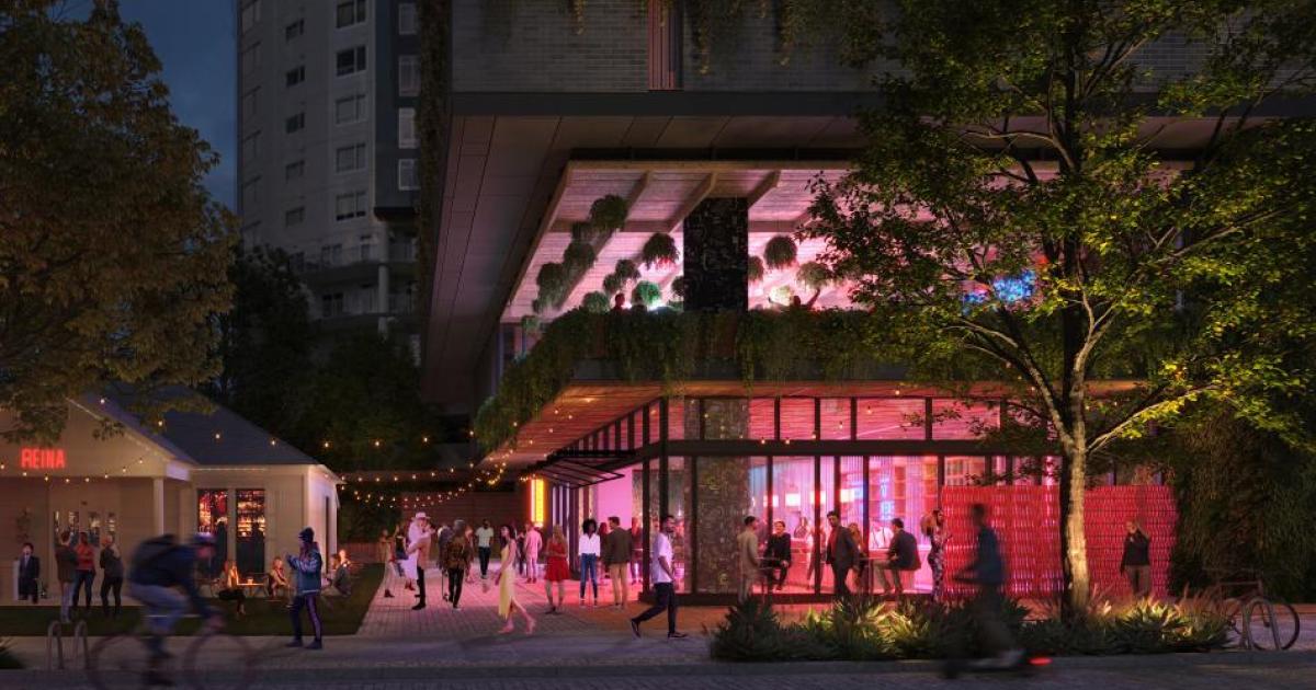 80 Rainey snags permit for four floors of bar | Urbanize Austin