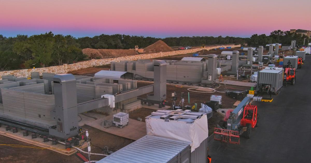 Austin's first 3D-printed planned community takes shape | Urbanize Austin