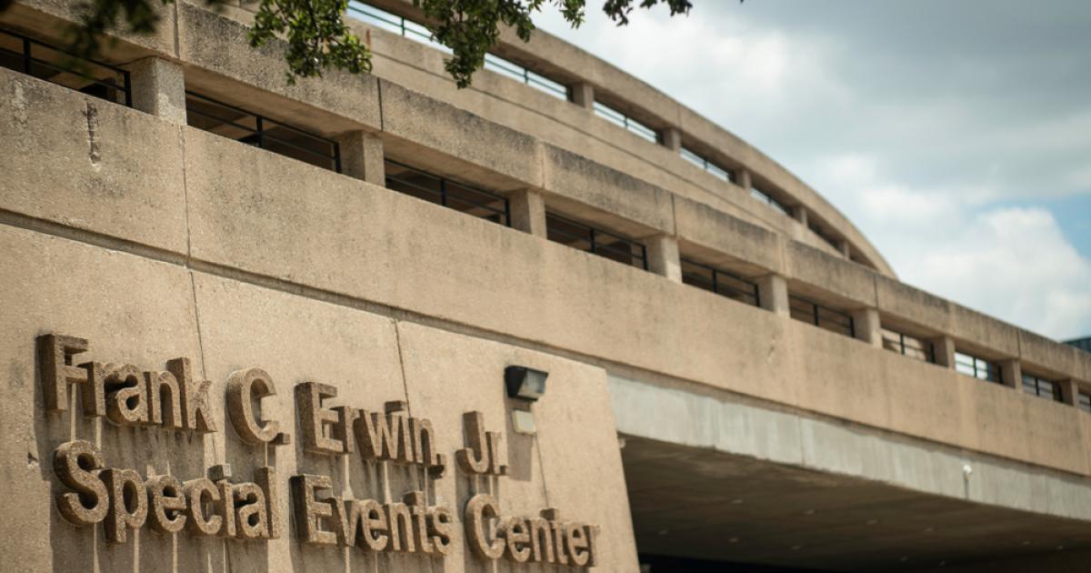 Wrecking ball swings for UT landmark Erwin Center | Urbanize Austin
